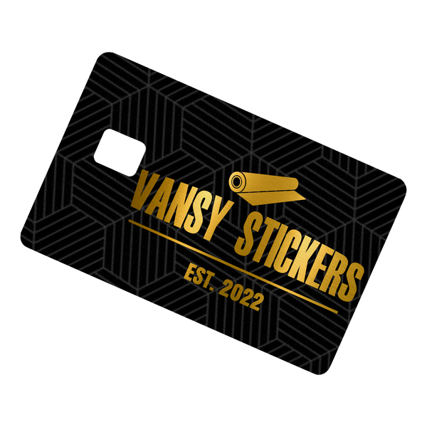 Custom Debit Card Sticker Cover – Vansy Stickers